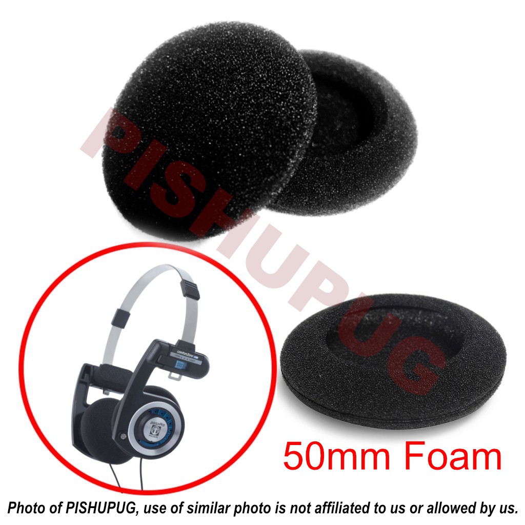 (2pcs) 1 pair 50MM or 5CM Ear Foam replacement foamies for Plantronics ...