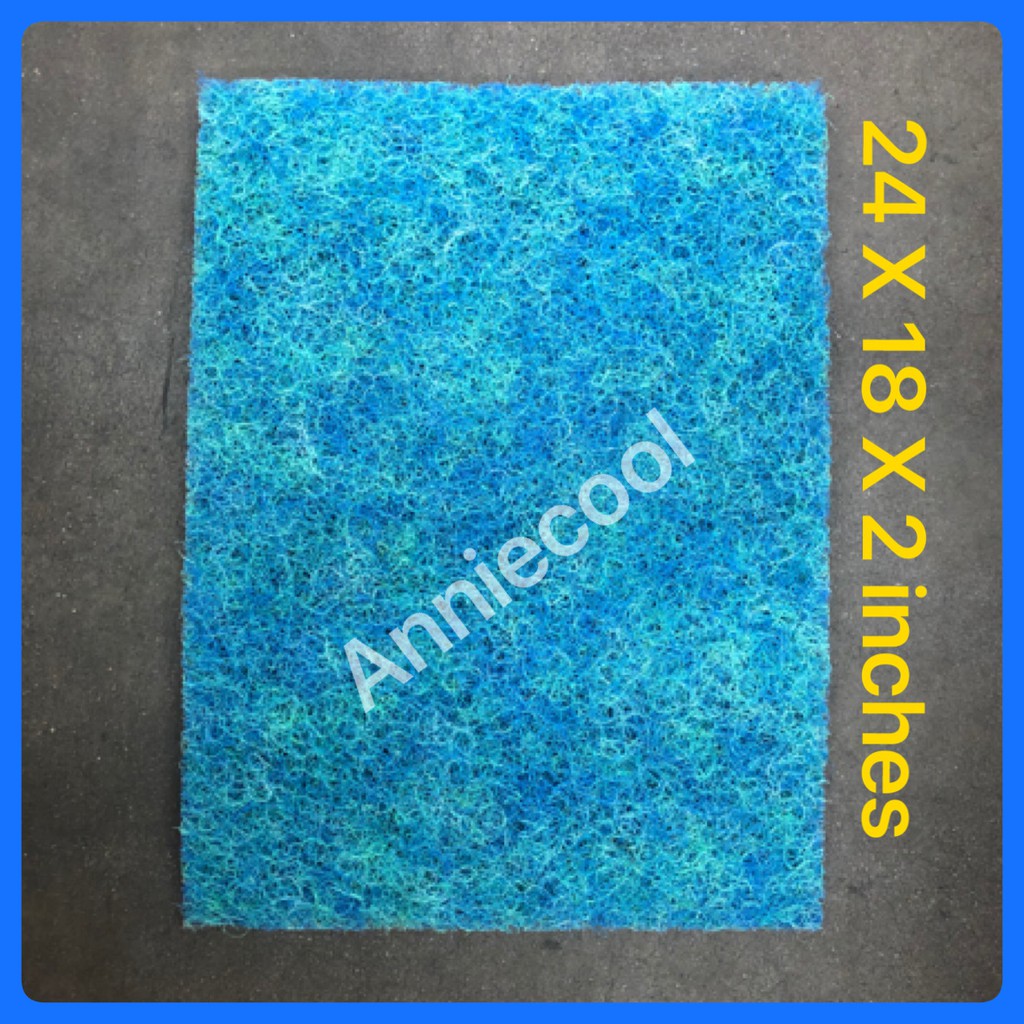 AQUARIUM FILTER JAPANESE BIO MAT / RATTAN SPONGE (50cm X 40cm X 3cm ...