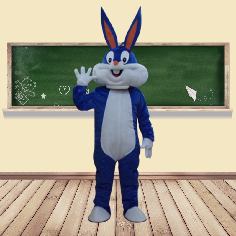 Bugs Bunny Anime Mascot Cartoon Costume for Adult Halloween Christmas ...