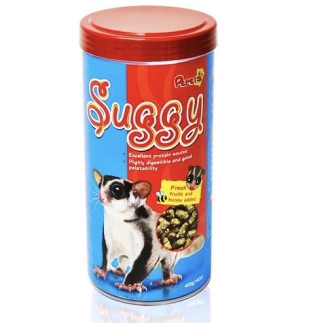 PETPETS SUGGY SUGAR GLIDER DIET MIMOSA SUGGIE DIET Makanan Sugar Glider ...