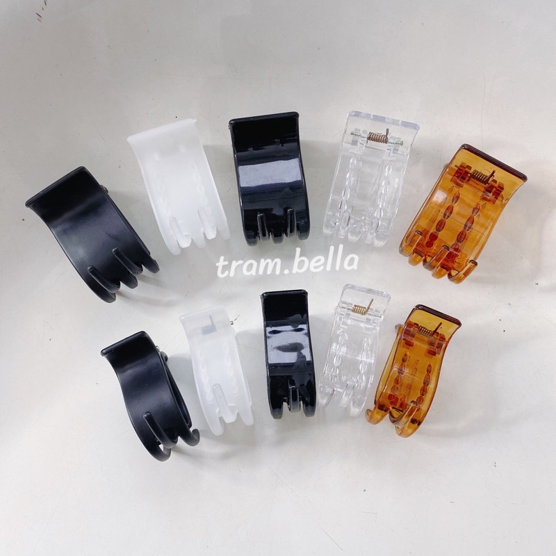 Crab claw hair clip crab claw clip 5 teeth 3 teeth | Shopee Malaysia