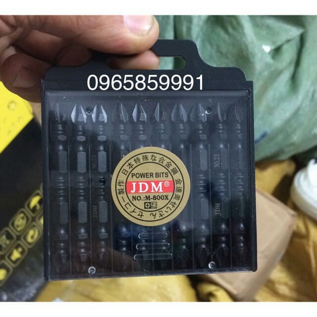 4-sided Screwdriver JDM 800X Blister 10 Noses (Black) | Shopee Malaysia