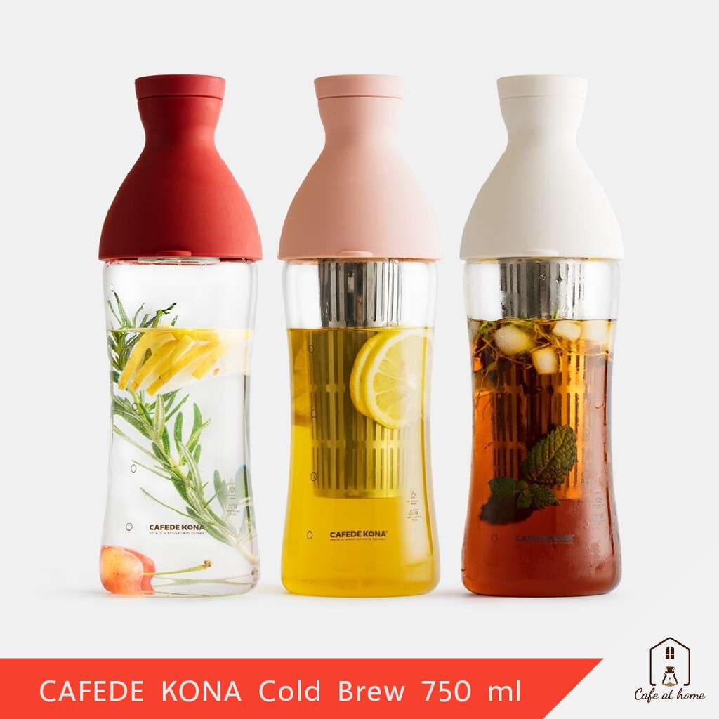CAFEDE KONA Cold brew Iced Coffee Extraction Set Size 750 ml. | Shopee ...