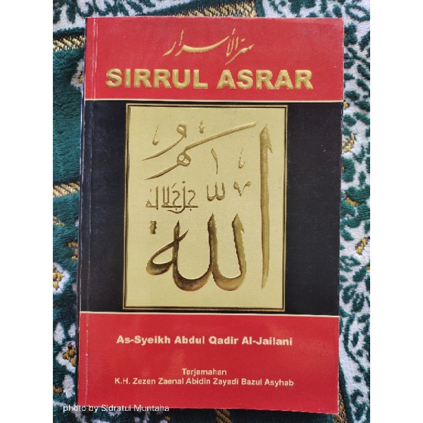 SIRRUL ASRAR (BUKU TASAUF - RUMI) | Shopee Malaysia