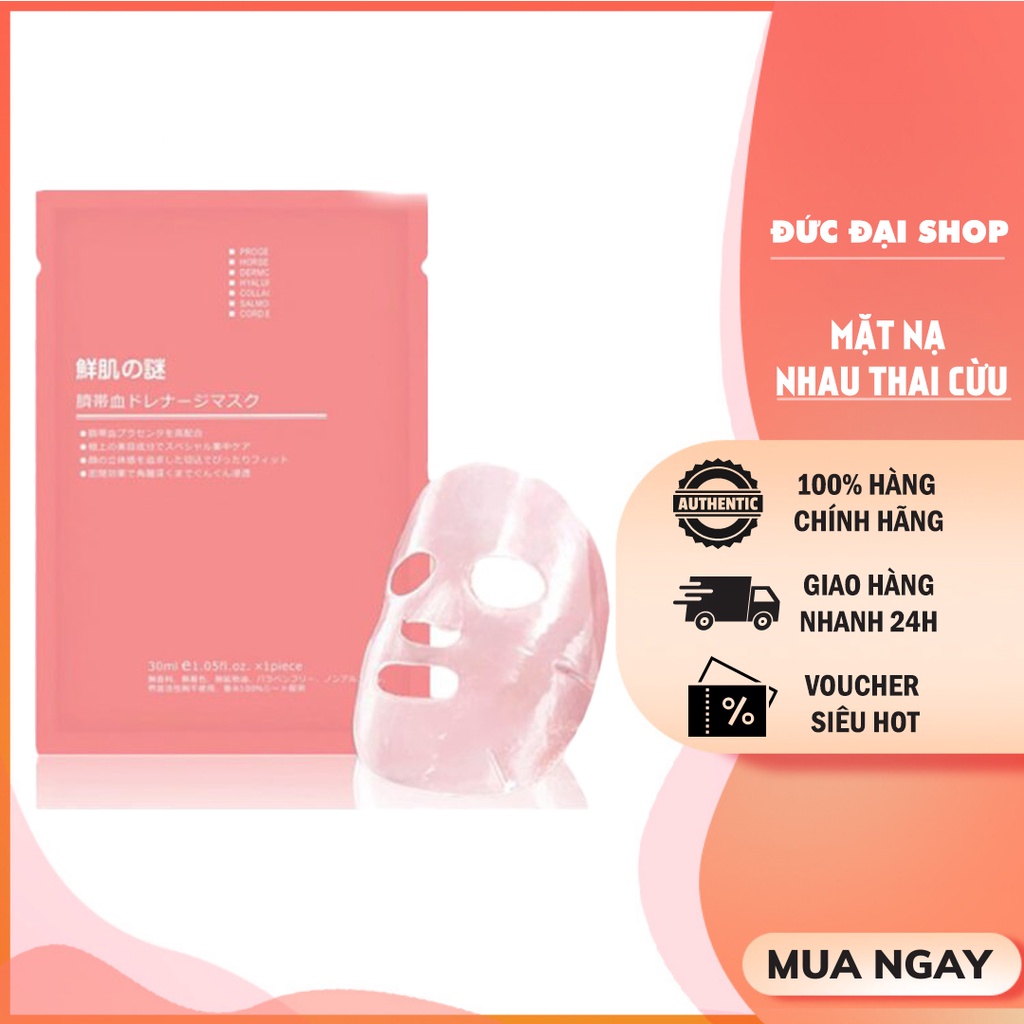 Rwine Beauty Japanese Navel Stem Cell Placenta Mask Nourishes The Skin ...