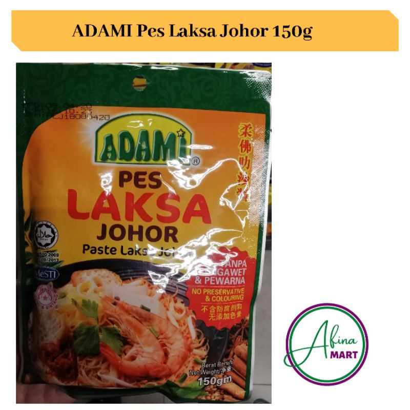 ADAMI Pes Laksa Johor 150g | Shopee Malaysia