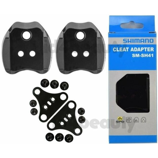 Bicycle World~Shimano SM-SH41 Adapter SPD-SL To SPD/Road Bike Card ...