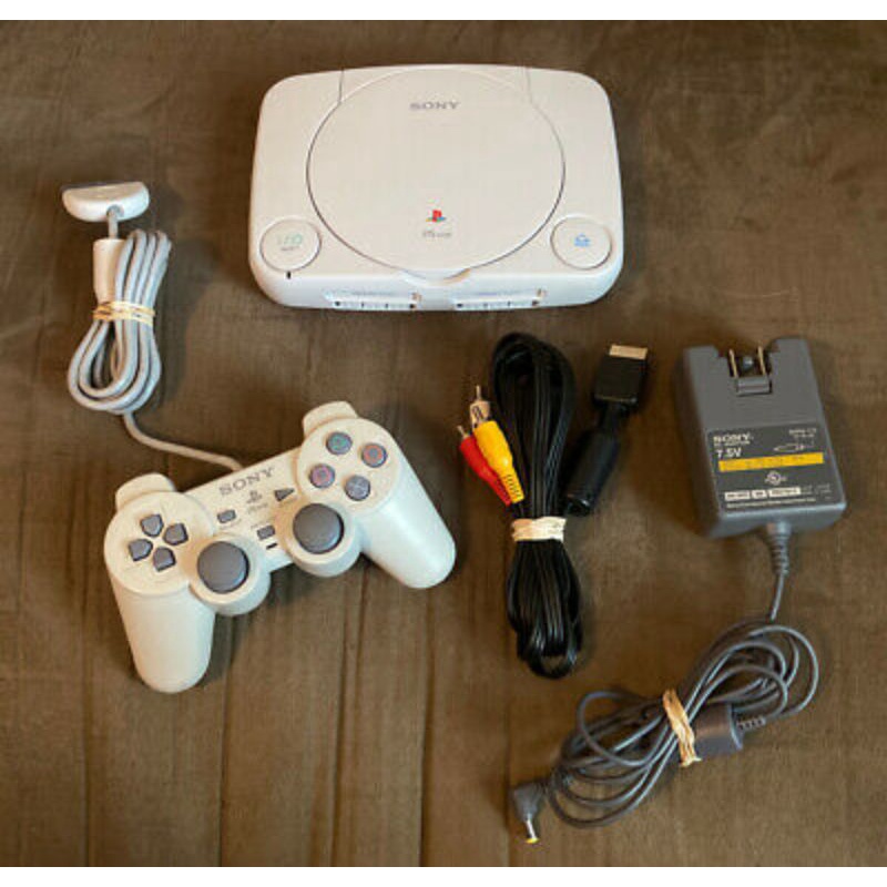 Sony PlayStation 1 Ps1 Slim Design Original Sony Console Set (Best ...