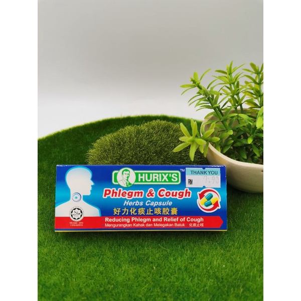 Hurix's Kapsul Herba Kahak & Batuk 好力化痰止咳胶囊《6 kapsul》 | Shopee Malaysia