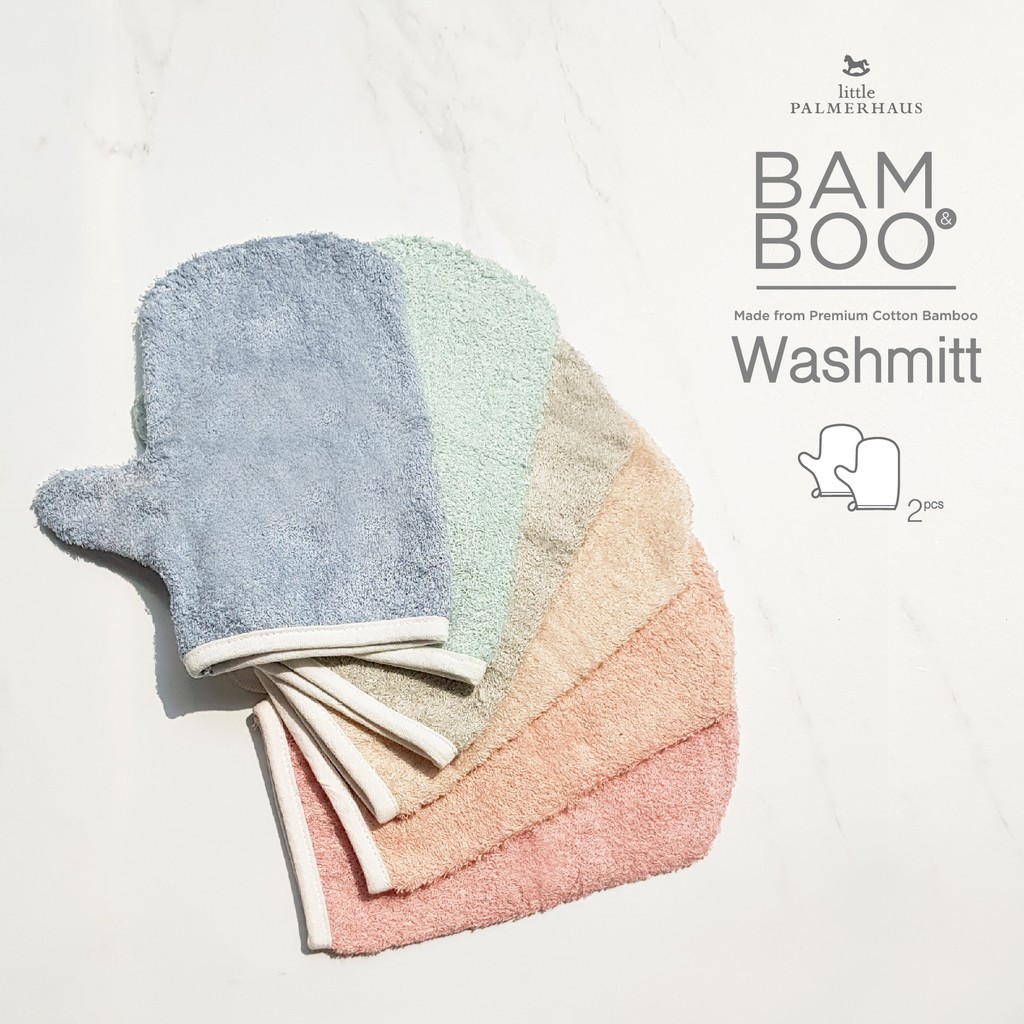 Little Palmerhaus BABY WASLAP - Bam & Boo BamBoo Washmitt (1 pcs ...