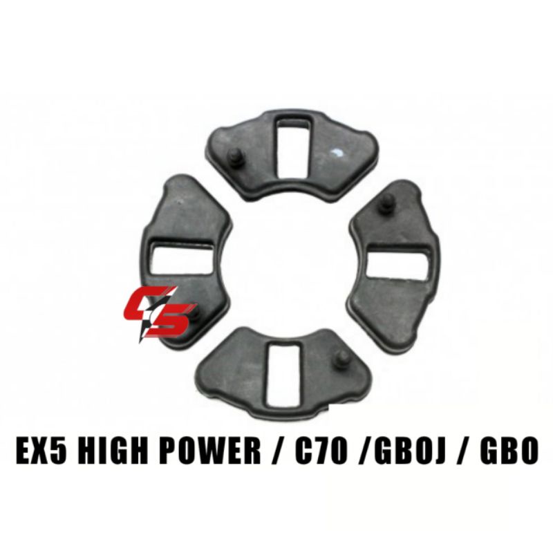 Getah Hub Rubber EX5 HIGH POWER C70 GBO GBOJ | Shopee Malaysia