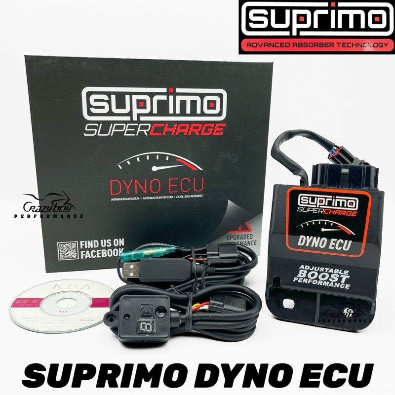 SUPRIMO ECU DYNO 4 MODE Y15ZR V1 V2 RS150 Y16ZR RSX150 SRL115 Fi SYM ...