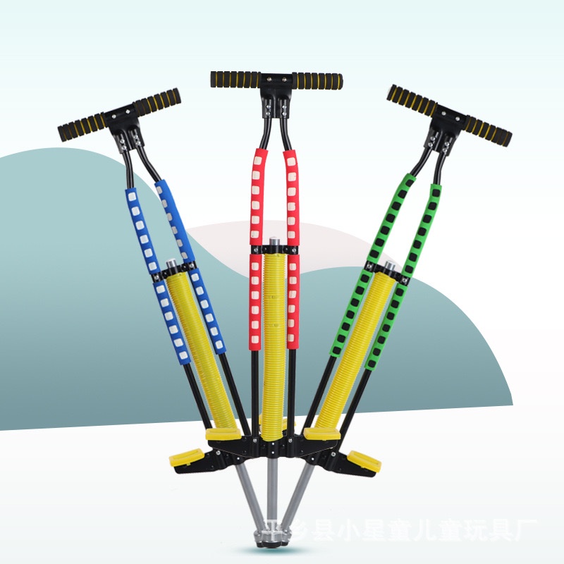Pogo Stick Jumping Stick Children and Adult Melompat Kid Toys Pogo ...