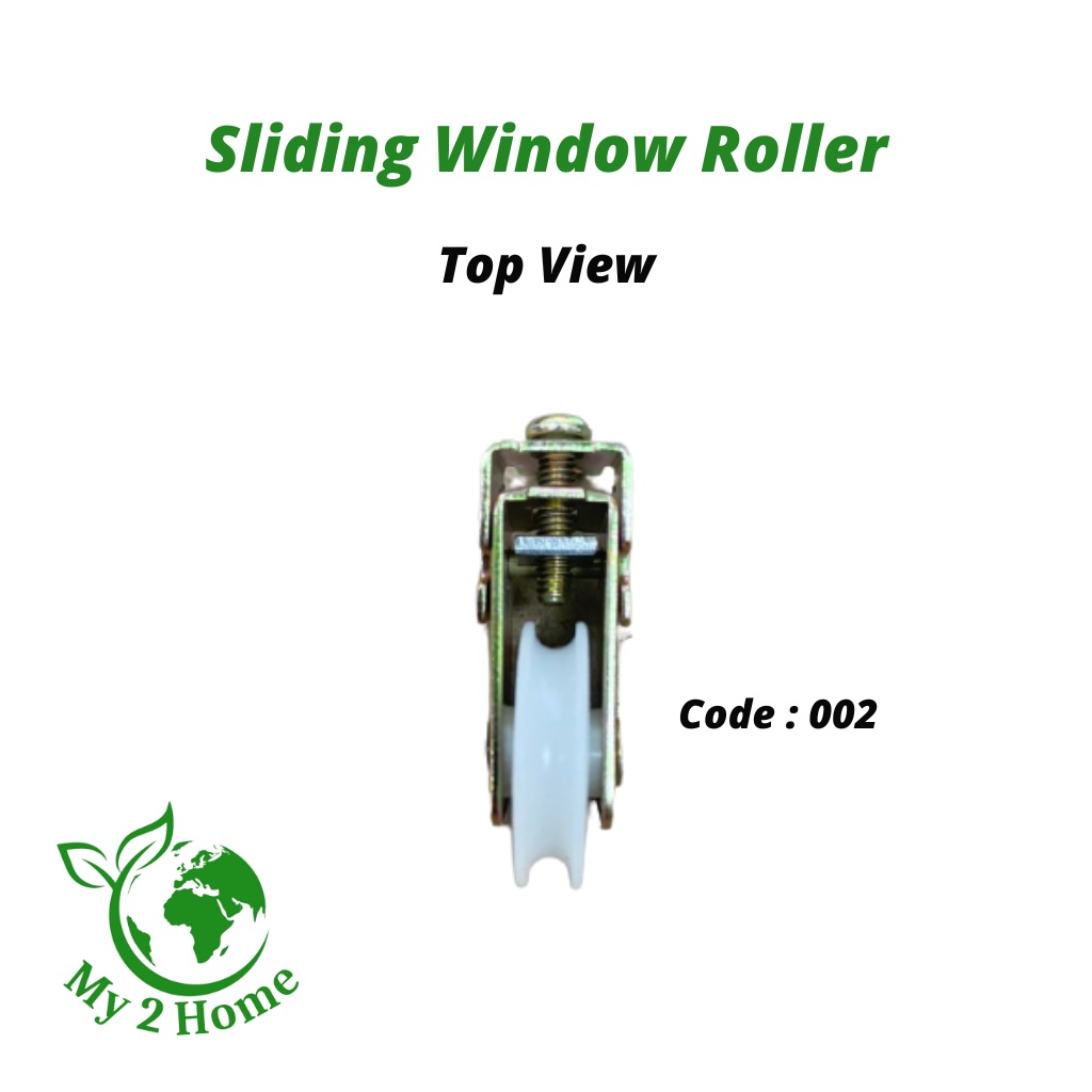 FREE SCREW 002 Sliding Window Roller Patio Aluminium Slide Window Roda ...