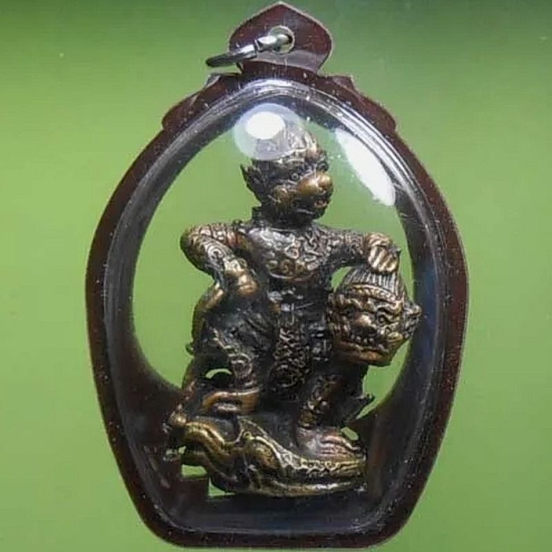 PHRA HANUMAN CUT GIANT HEAD GOD STATUE TALISMAN POWERFUL PROTECTION ...