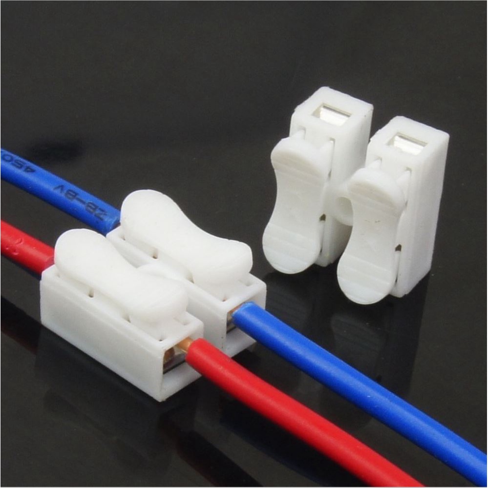 2-pole electrical wire quick connector (20 pieces) | Shopee Malaysia