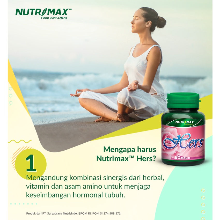 Nutrimax HERS contains 30 tablets | Shopee Malaysia