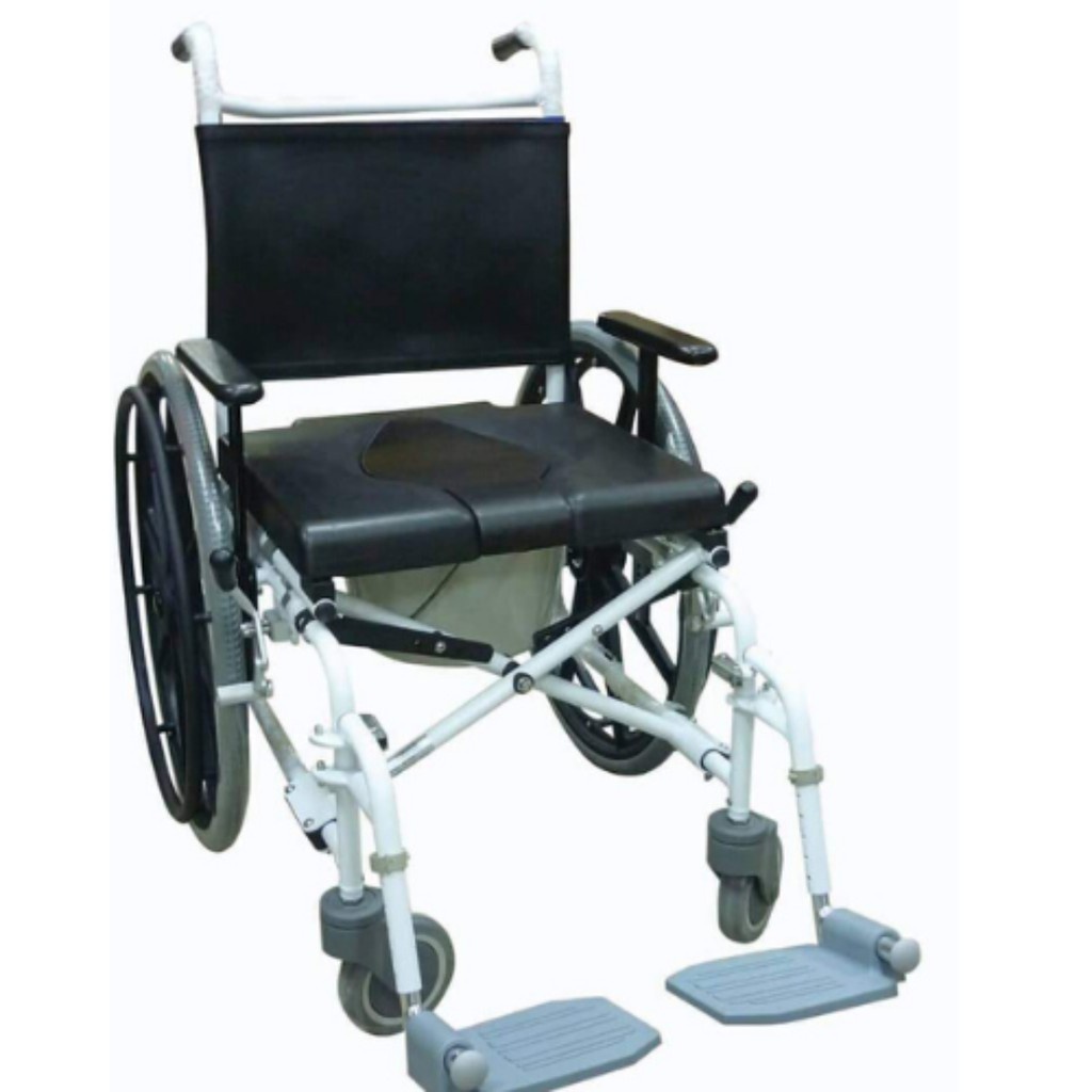 Self Propelled Commode Wheelchair | Shopee Malaysia