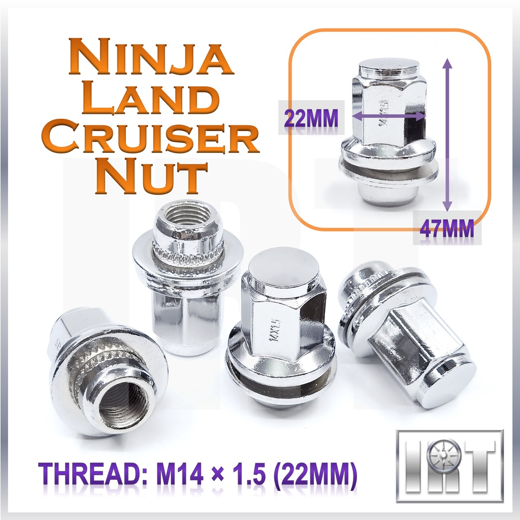 Wheel Nut Steel Nuts Viva Axia Bezza Myvi Alza Vigo Hilux Nat Kereta ...