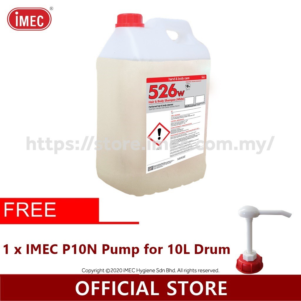 IMEC 526W Hair & Body Shampoo, 2 x 10L | Shopee Malaysia