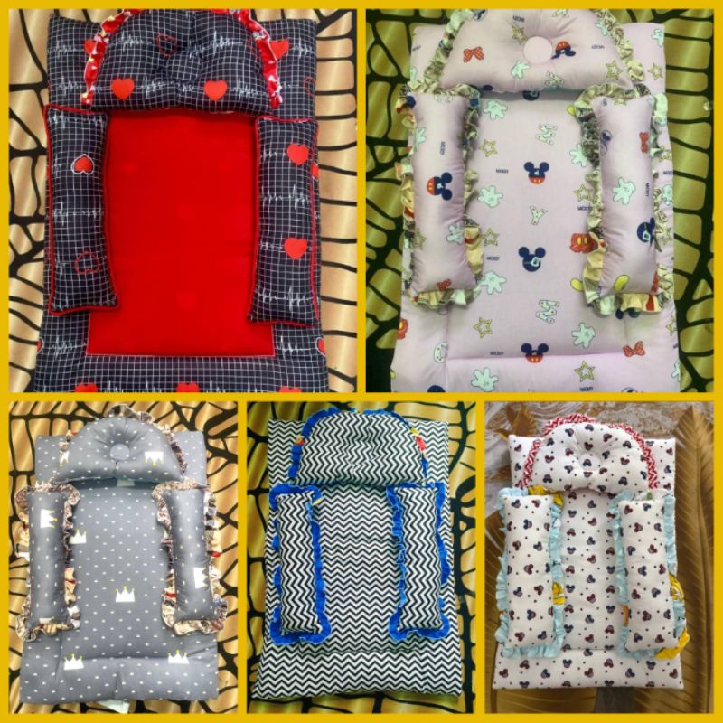 Toto Newborn Baby (Set Tilam, Bantal dan 2 Bantal Peluk) || Toto Travel ...