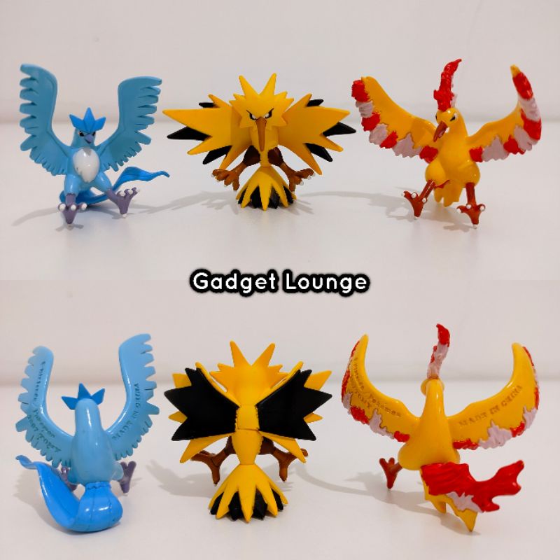 Ori Takara Tomy Moncolle Legendary Birds Pokemon Kanto Gen 1 Figure ...