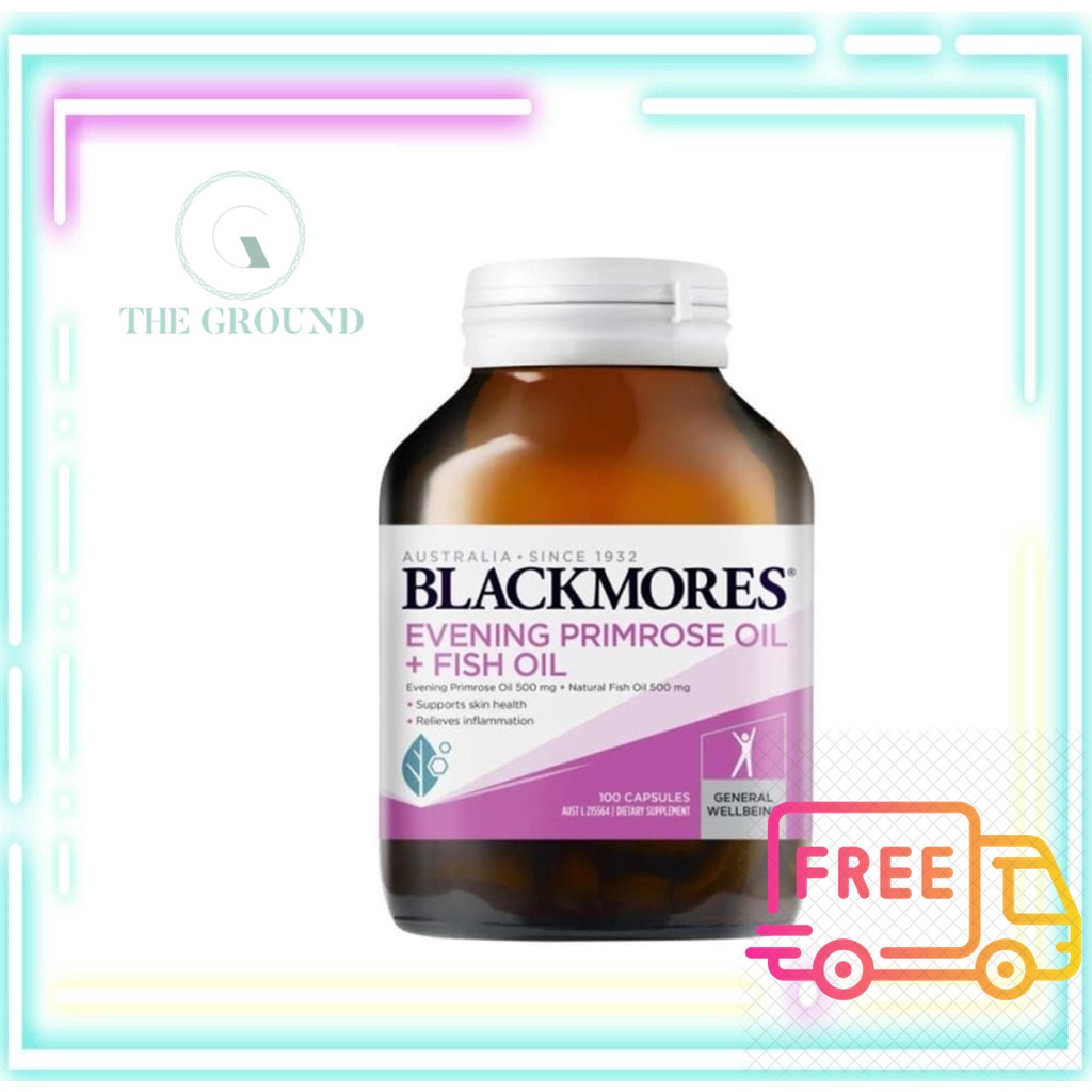 [READY STOCK EXP: 09/2025] Blackmores 月见草+鱼油 EPO Evening Primrose Oil ...