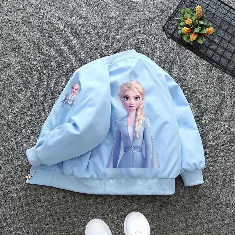 Frozen Elsa jacket outerwear princess winterproof kids girls teen ...