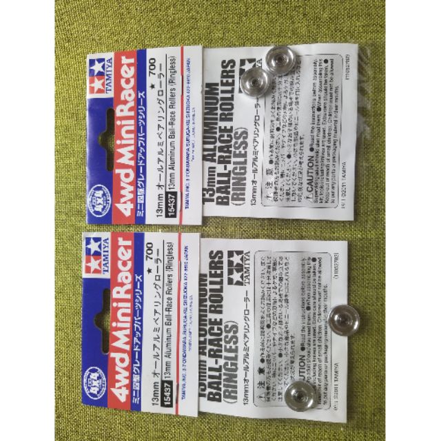 Tamiya 15437 mini 4wd 13mm aluminium roller / 2 packs | Shopee Malaysia