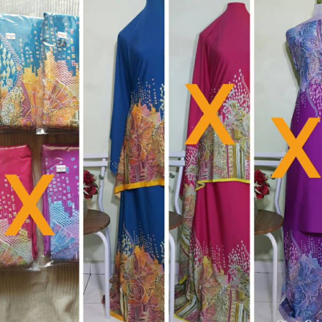 Kain Pasang 4meter ( Royal Silk) mo | Shopee Malaysia