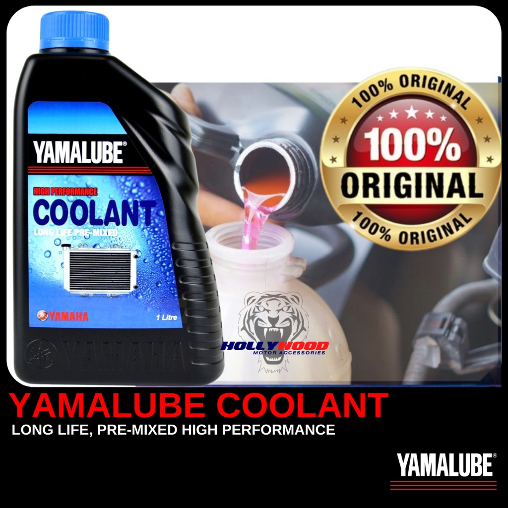 YAMALUBE COOLANT 100% ORIGINAL 1 LITER PRE-MIXED LONG LIFE PENYEJUK ...