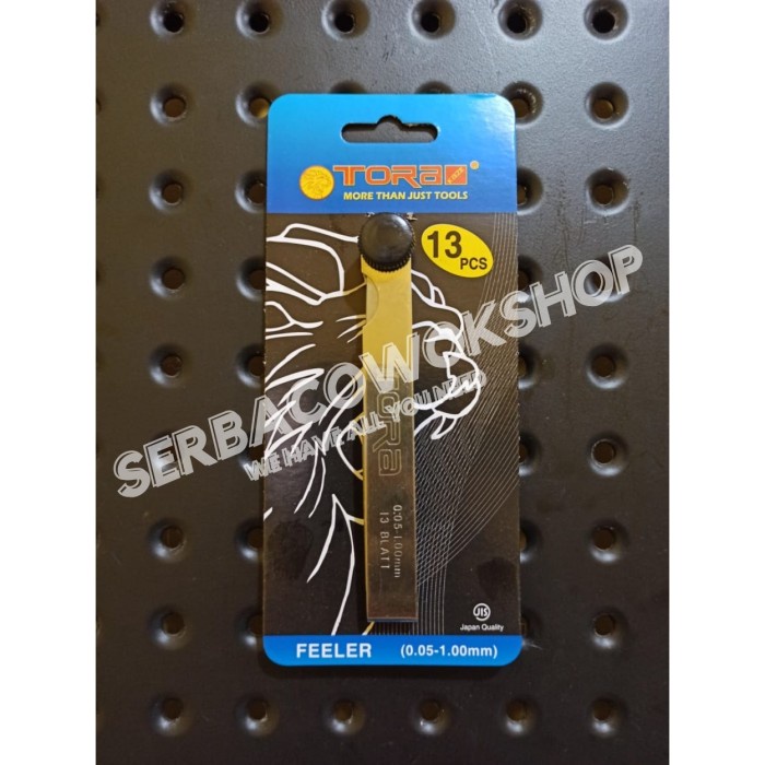Tora Feeler Gauge 13 Blades 0,05-1,00mm Fuller Valve Set | Shopee Malaysia