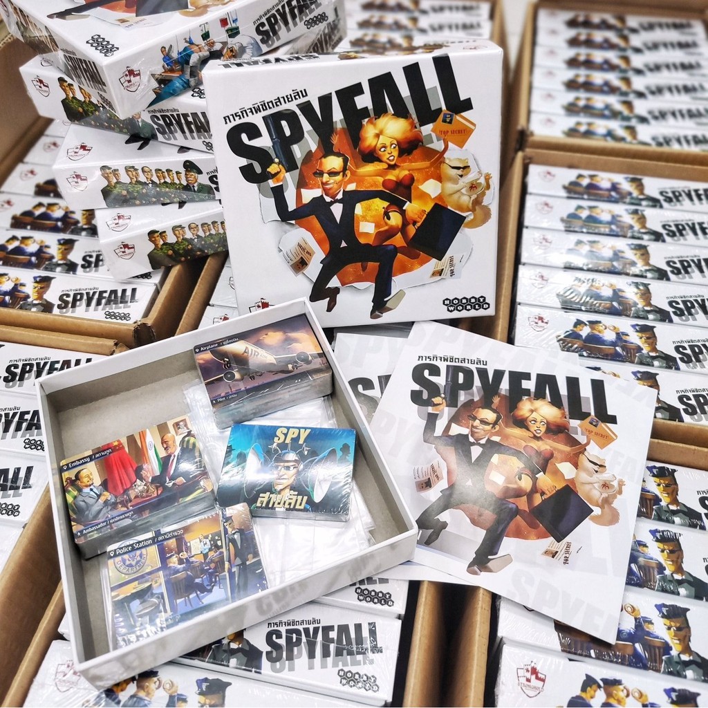 Spyfall The Mission Of Conquering Spy Board Game (Thai) [G3] | Shopee ...