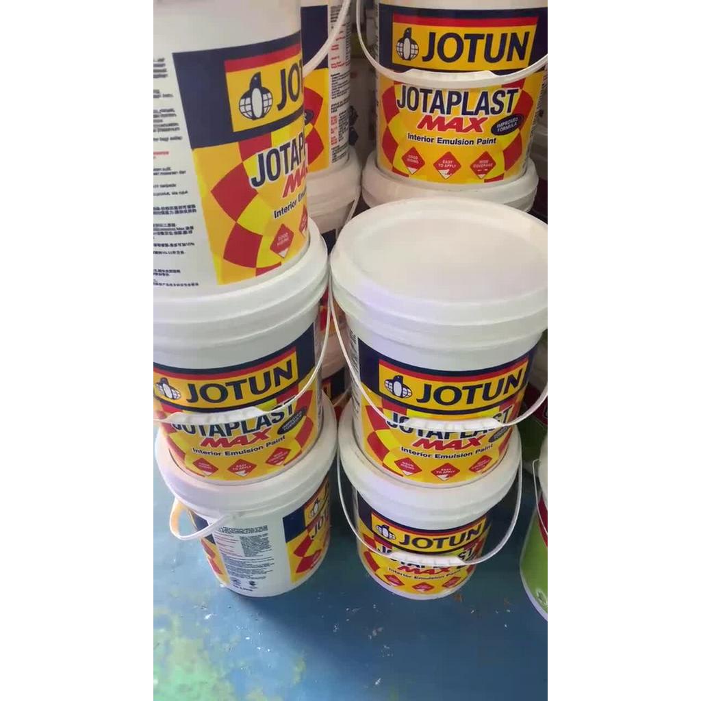 18L JOTUN Jotaplast Max 0000 White Paint KCC Evamaxx Interior Undercoat ...