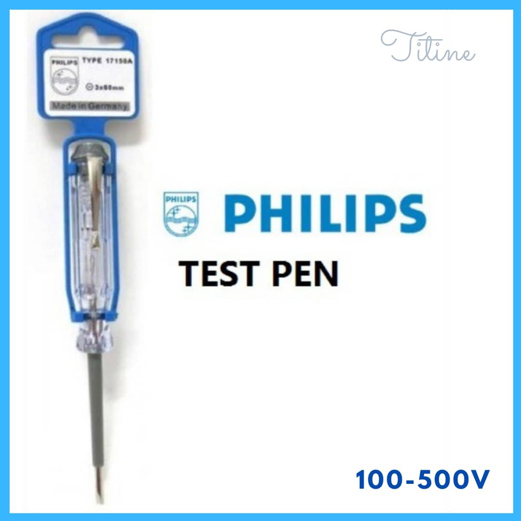 Philips Electrician Test Pen/ Voltage Detector/ Electrical Tester ...