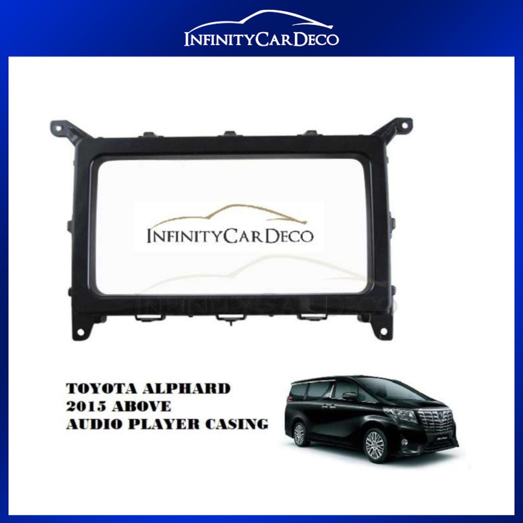 Toyota Alphard 2015 and Above Toyota Size Car Audio Player Casing (202 ...