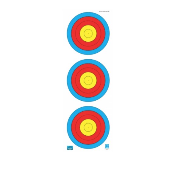 Archery Target Face World Archery 3x20cm Vertical Recurve JVD (5 pcs ...