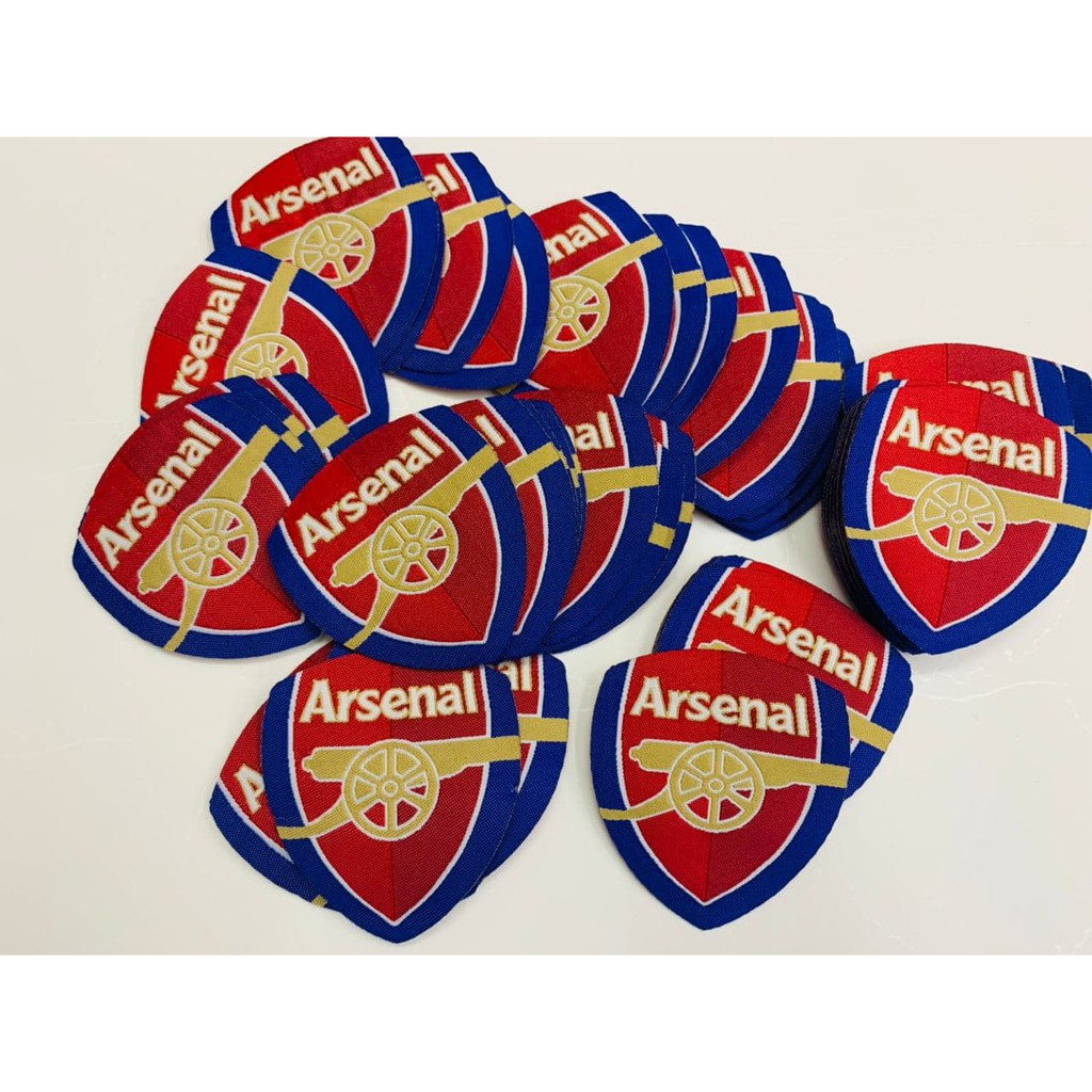 LIKZS X Arsenal Logo (Woven Iron On) Badge Patch Lencana Lambang Heat ...