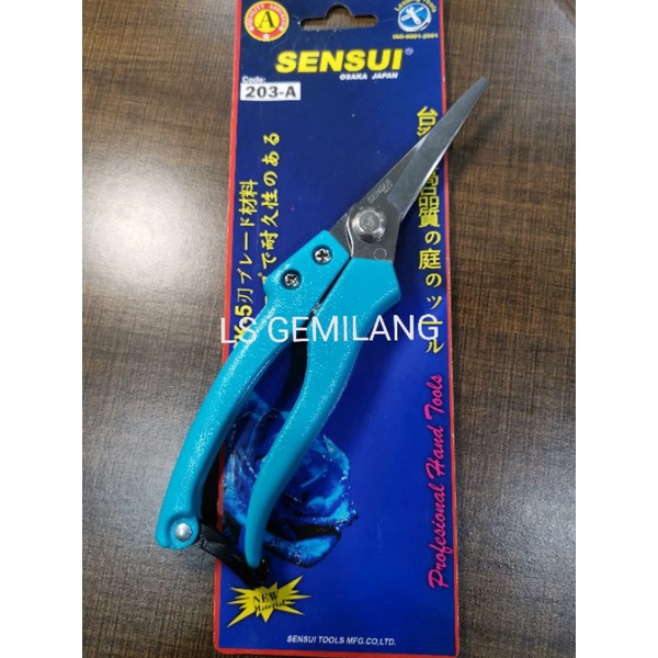 LS GEMILANG SENSUI PRUNING SHEARS SS304 SHARP CUTTER / GARDEN CUTTER ...