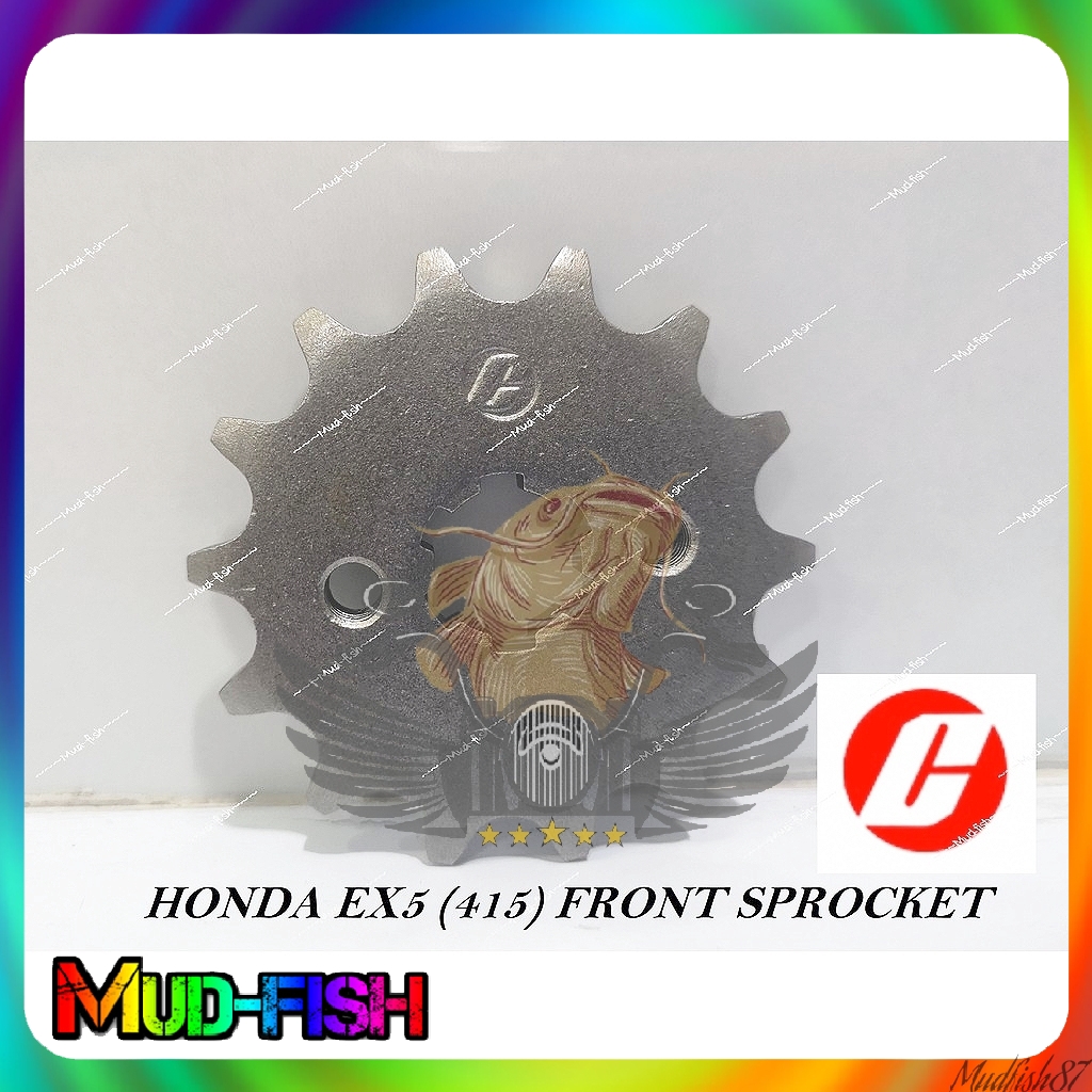 HONDA EX5 415- 12T, 13T, 14T, 15T, 16T -CHEANG FRONT SPROCKET MCS STT | Shopee Malaysia