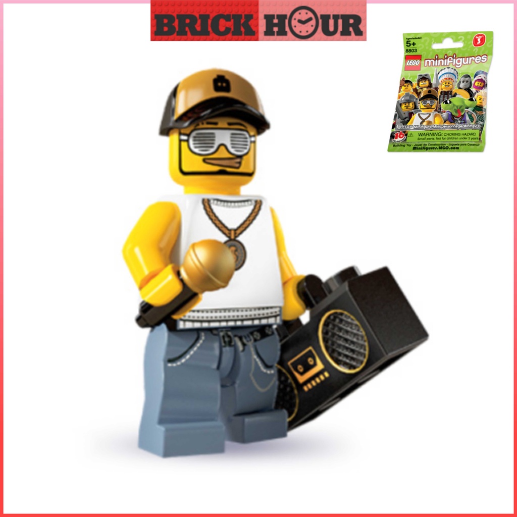 8803 -15 LEGO Minifigure Series 3 - Rapper (MISP) | Shopee Malaysia