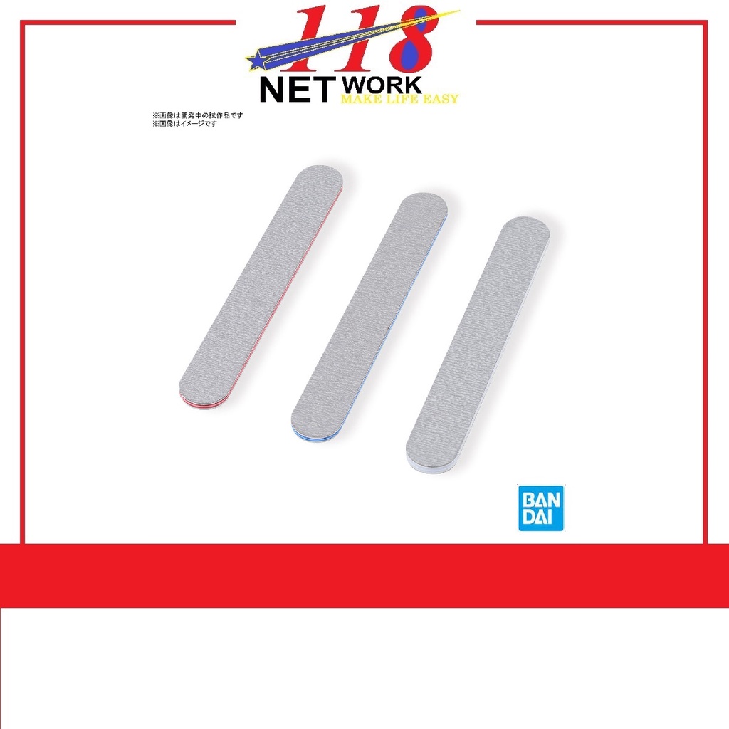 BANDAI Spirits Official Gunpla Tools Model Sanding Stick Files Set (400 ...