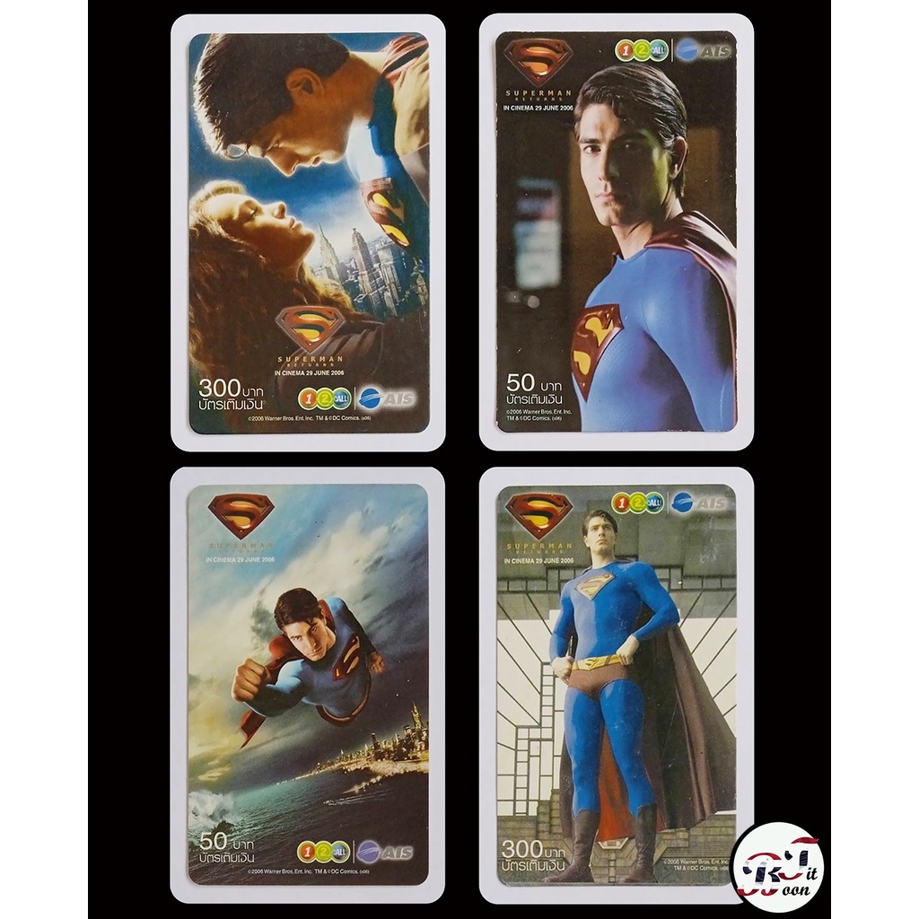 (Collection) AIS Old Prepaid Card Superman Returns Set | Shopee Malaysia