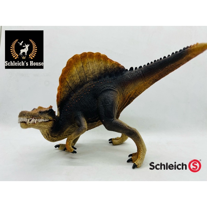 Animal model, genuine Schleich animal toy purple Spinosaurus dinosaur ...