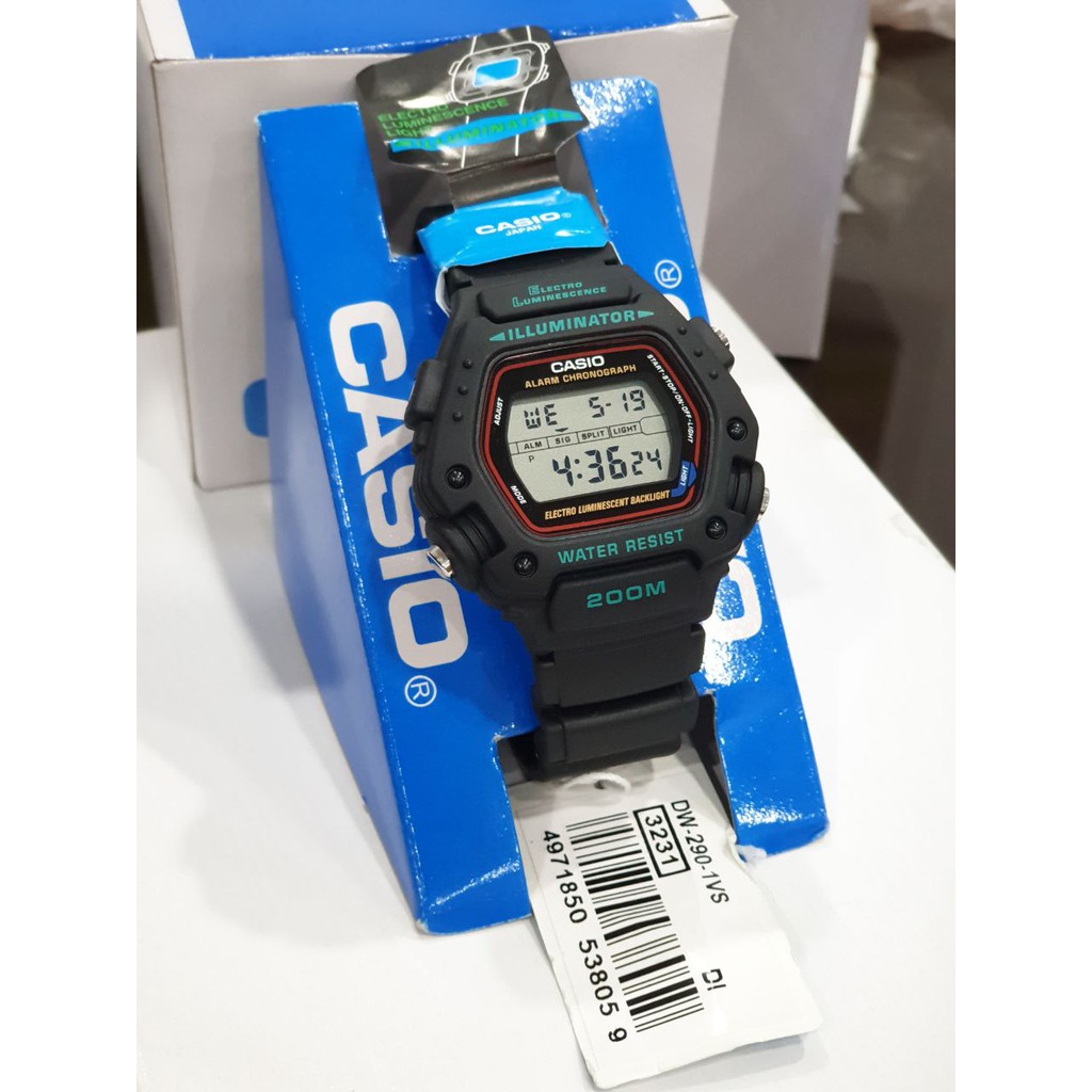 CASIO DW-290-1 "MISSION IMPOSSIBLE" WATCH | Shopee Malaysia