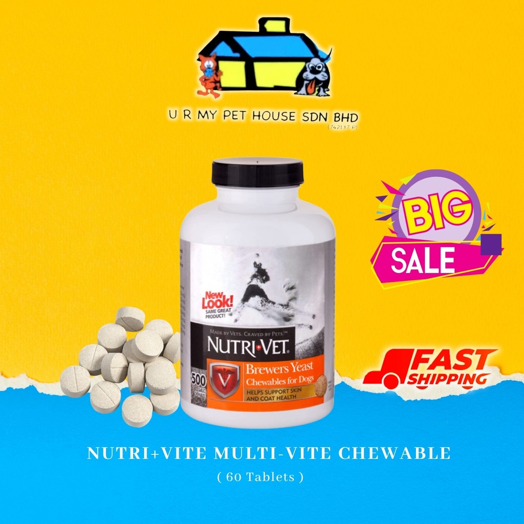 NUTRI+VITE Multi-Vite Chewable (60 Tablets) | Shopee Malaysia
