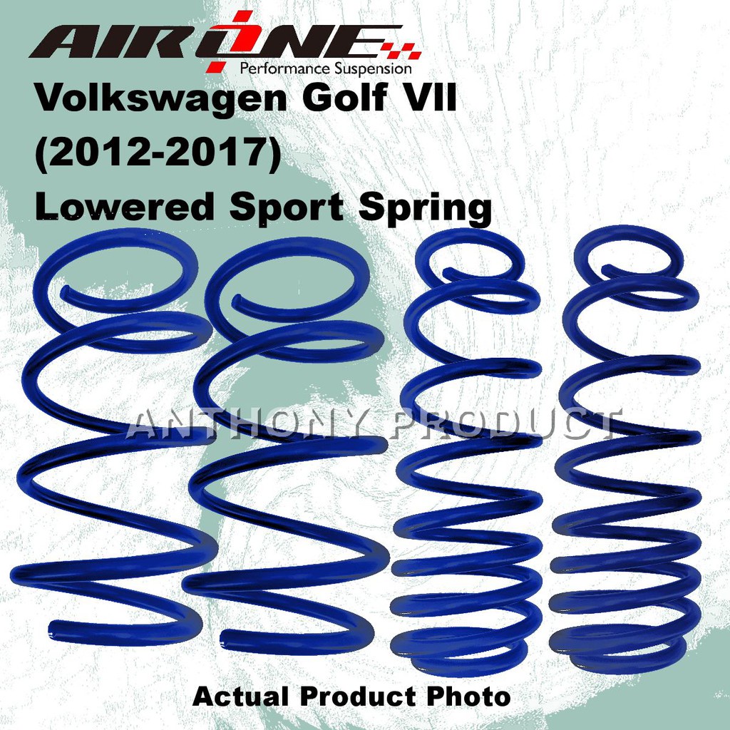 AIRONE Volkswagen Golf MK5 V MK6 VI MK7 VII Lowered Sports Spring ...