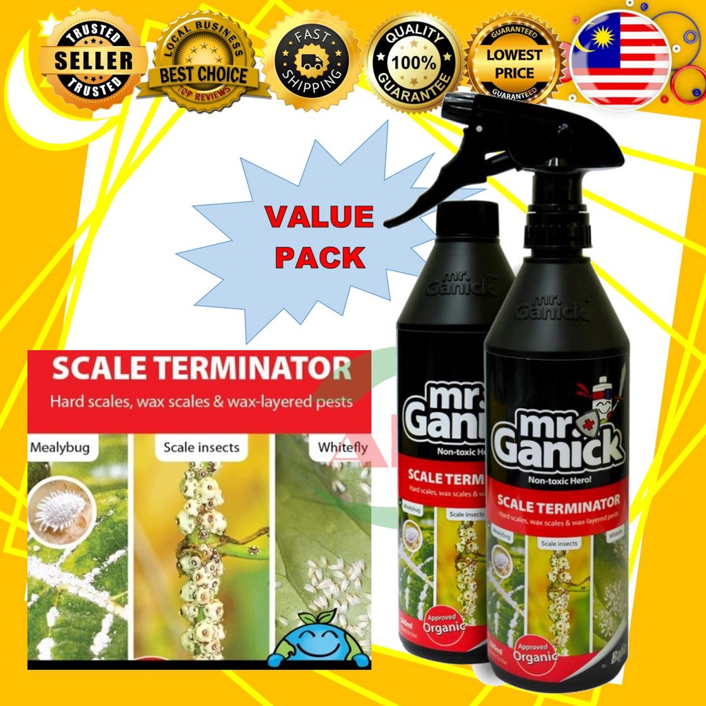 MR GANICK SCALE TERMINATOR (2X500ML) VALUE PACK PT-8107 | Shopee Malaysia