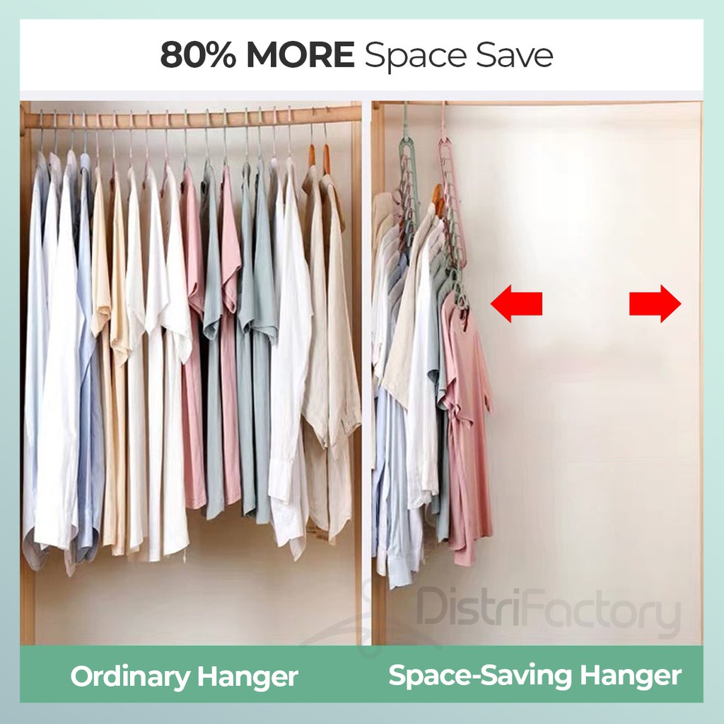 VP 43 Penyangkut Baju-Jimat Ruang (9 Lubang Boleh Pusing & Lipat ...