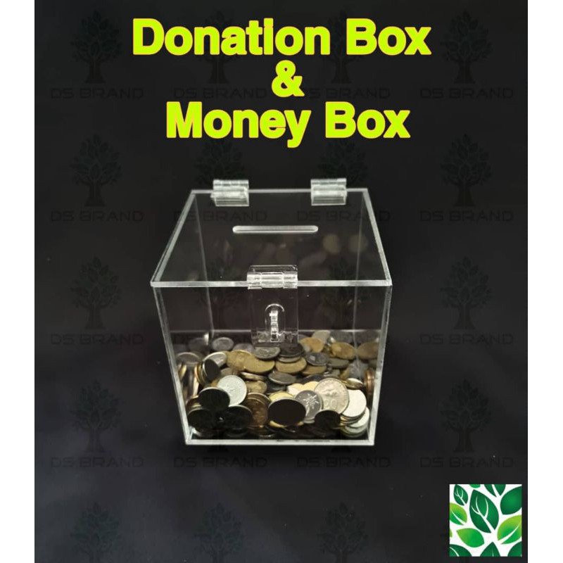 Donation / Money Box. Made from Grade A Material (120mm) | Shopee Malaysia